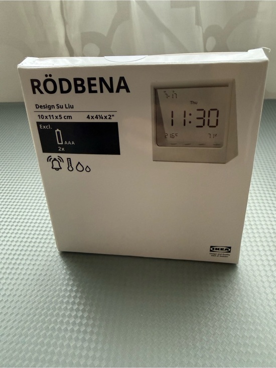 rodbena | Bedding | Rdbena White Digital Alarm Clock By Ikea | Poshmark